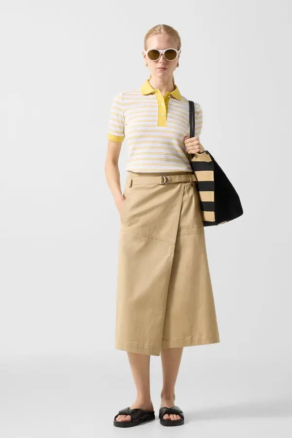 Bogner Jocy Wrap Skirt - Camel