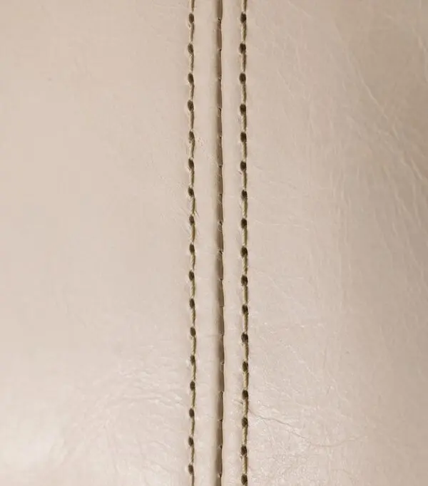 Prada Calf Leather Logo Pouch - Neutral