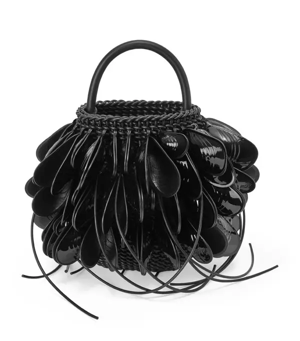 Loewe Leather Shell Bucket Bag