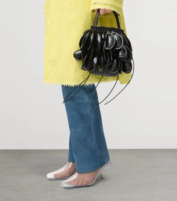 Loewe Leather Shell Bucket Bag