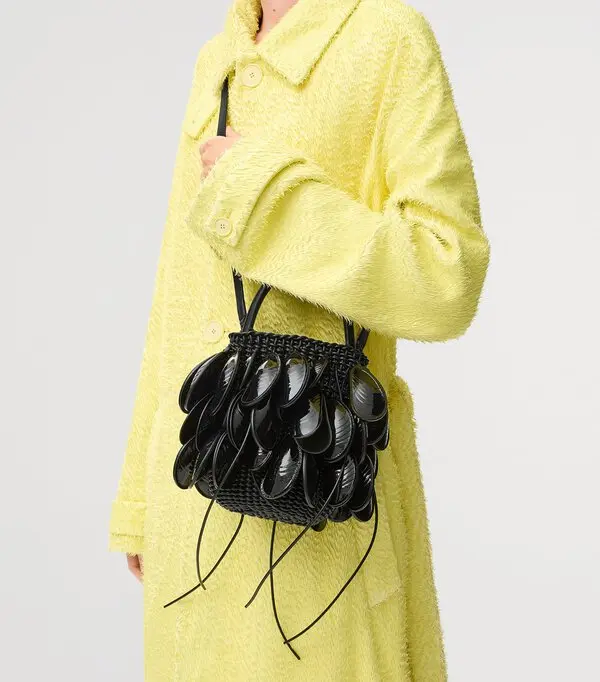 Loewe Leather Shell Bucket Bag