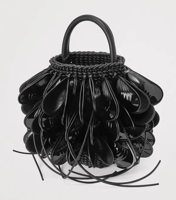 Loewe Leather Shell Bucket Bag