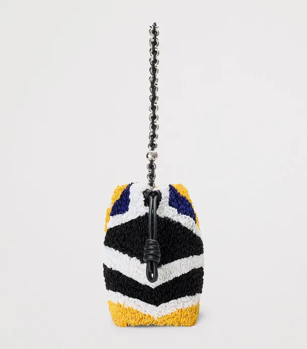 Loewe Medium Bead-embellished Flamenco Purse - Black