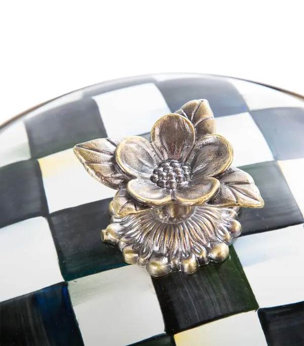 MACKENZIE-CHILDS Courtly Check Stockpot