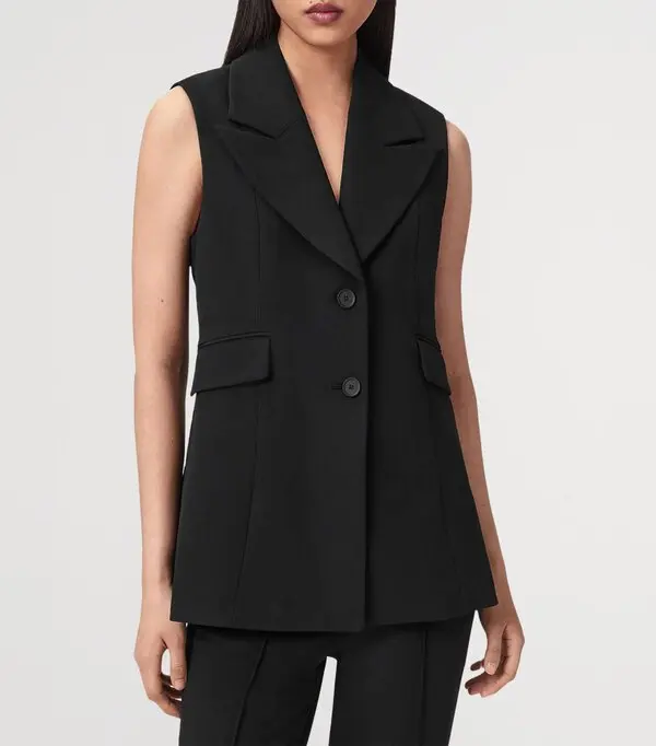 ALLSAINTS Astra Tailored Waistcoat