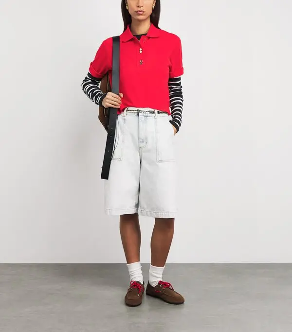Sandro Cotton Polo Shirt