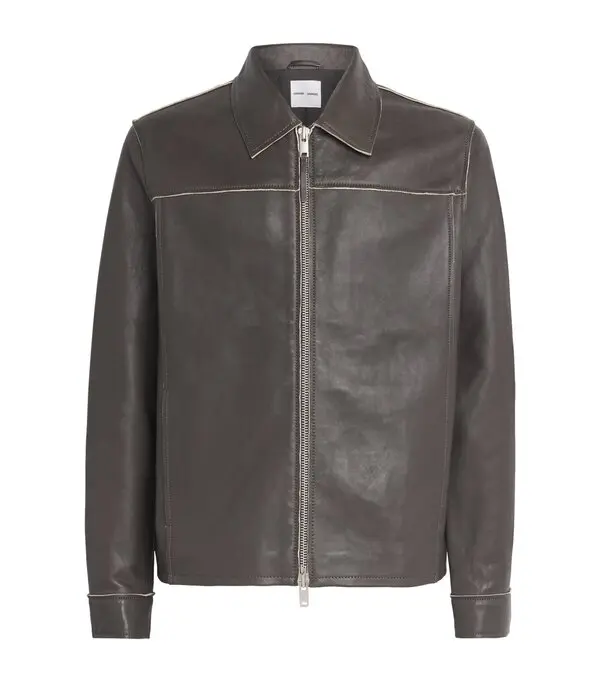 SAMSØE SAMSØE Leather Samilton Jacket