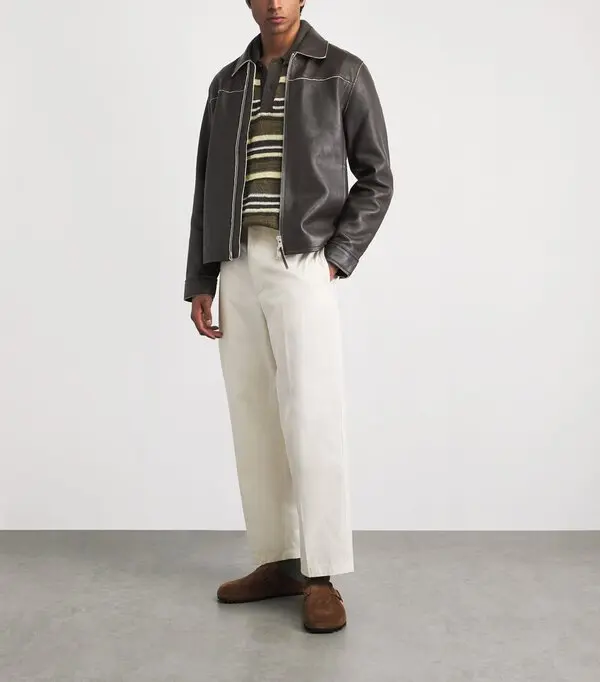 SAMSØE SAMSØE Leather Samilton Jacket