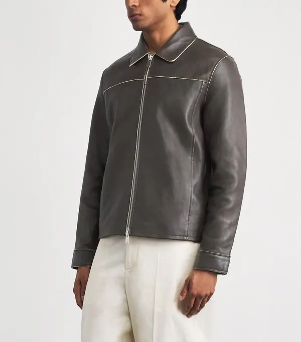 SAMSØE SAMSØE Leather Samilton Jacket