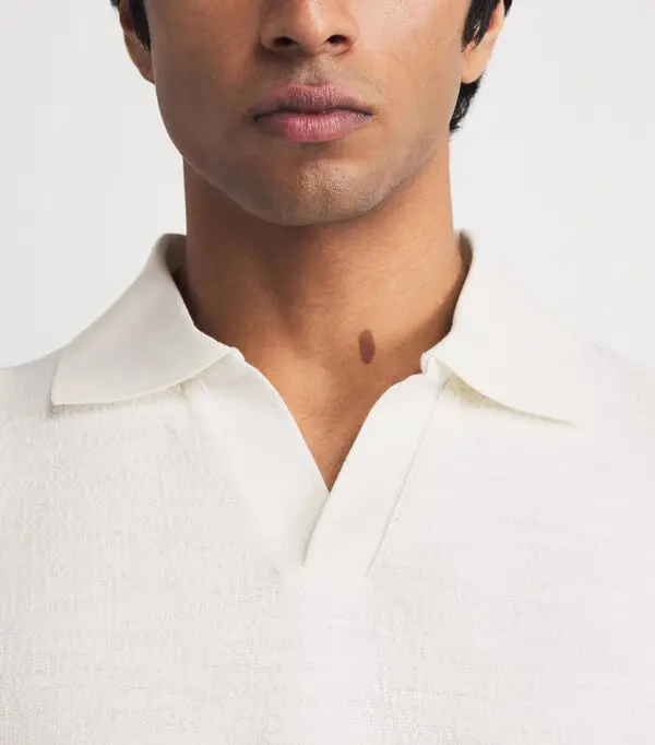 SAMSØE SAMSØE Organic Cotton-blend Polo Shirt