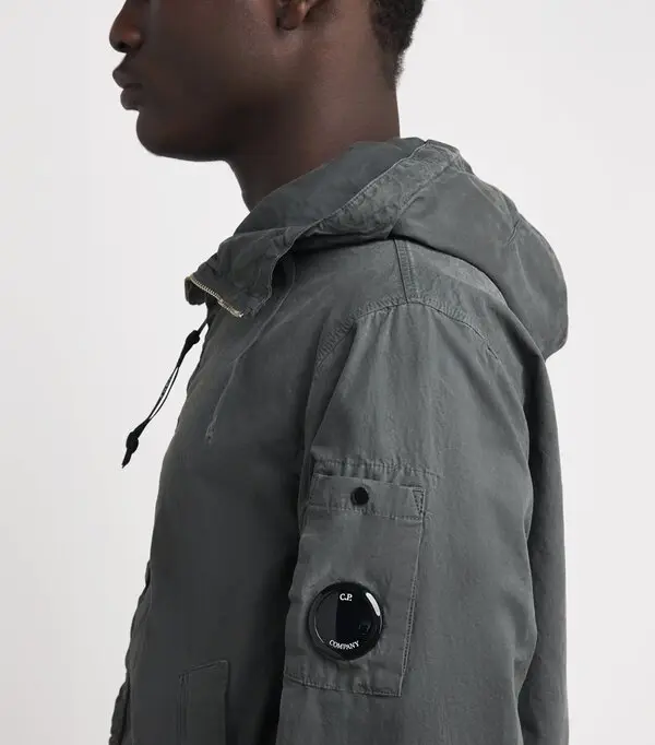 C.P. COMPANY Cotton Poplin Hooded Jacket
