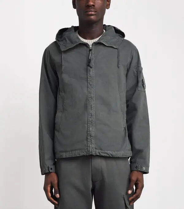 C.P. COMPANY Cotton Poplin Hooded Jacket