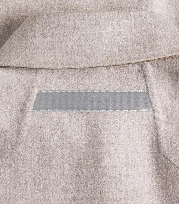 Sease Virgin Wool-cashmere Blend Double Overshirt