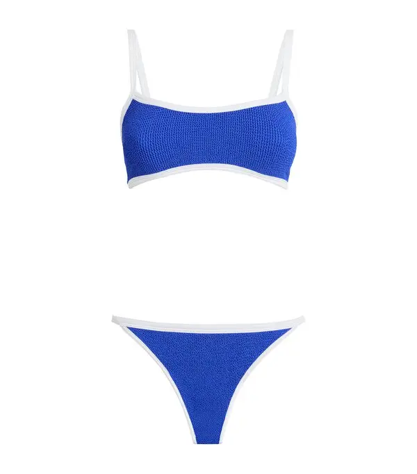 Hunza G Tyler Piped Bikini - Blue
