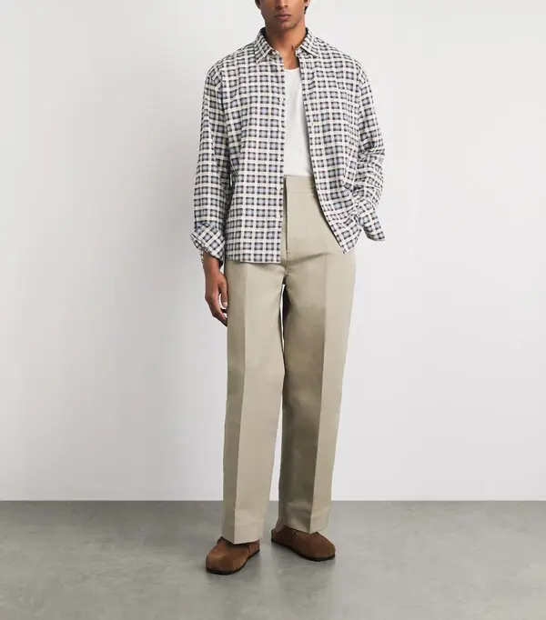 NN.07 Organic Cotton Check Deon Shirt