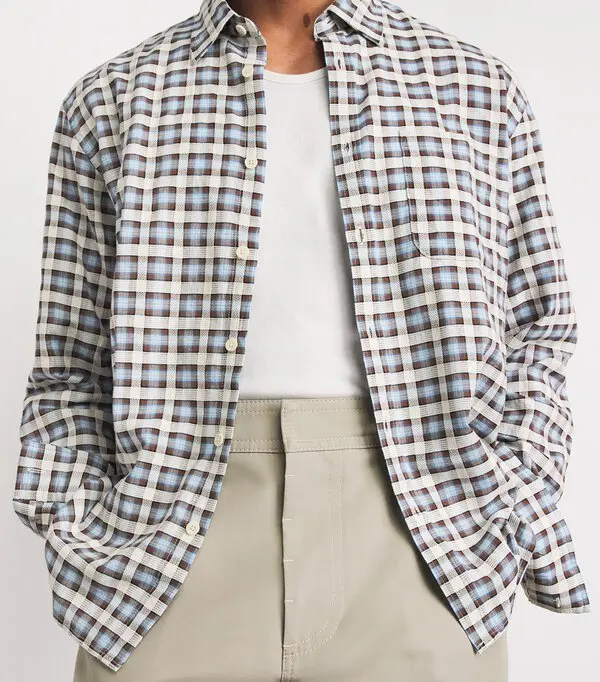 NN.07 Organic Cotton Check Deon Shirt