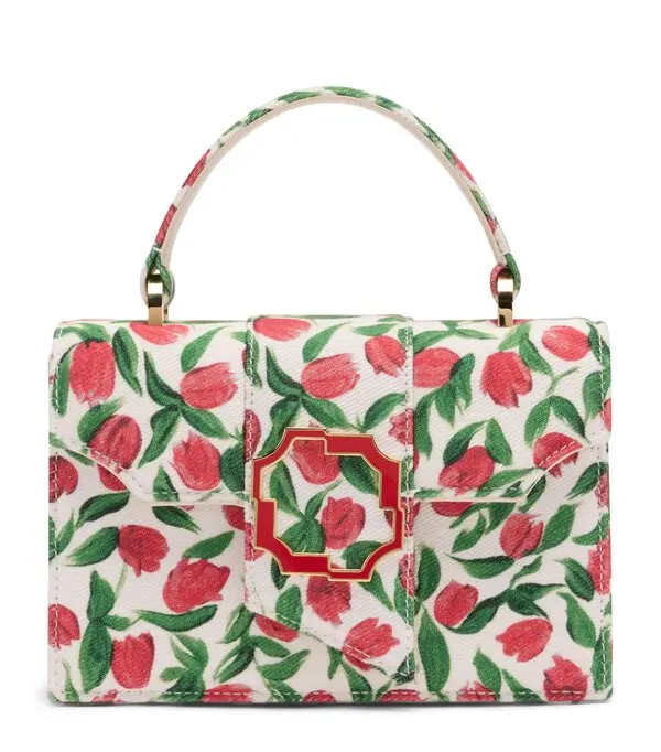 MALONE SOULIERS Mini Audrey Top-handle Bag - Red
