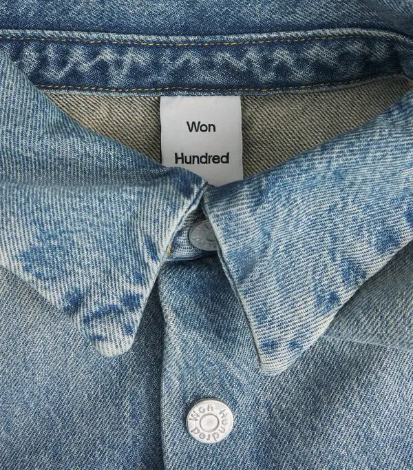 WON HUNDRED Denim Zayne Shirt - Blue