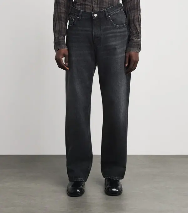 WON HUNDRED Genoa Straight Jeans - Black