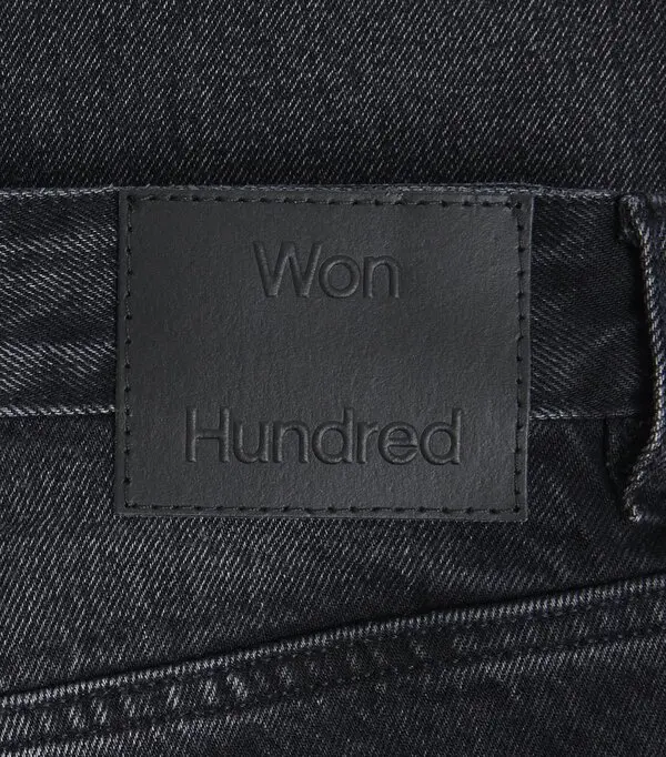 WON HUNDRED Genoa Straight Jeans - Black