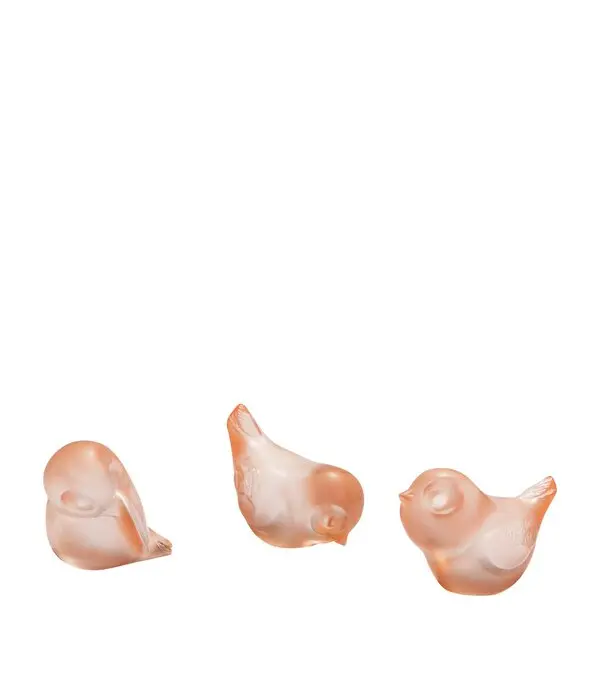 Lalique Piou-piou Head Down Sculpture - Clear