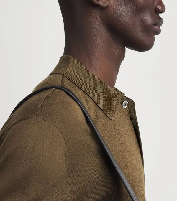 A.p.c. Merino Wool Polo Sweater