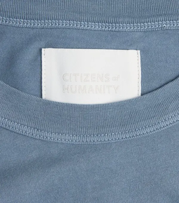 Citizens Of Humanity Organic Cotton Everyday T-shirt - Blue