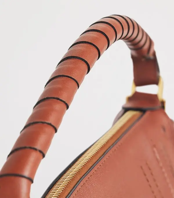 Chloé Mini Marcie Shoulder Bag - Brown