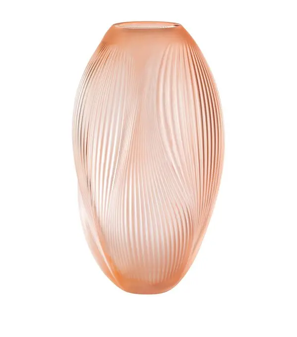 Lalique Extra Large Alizé Vase - Clear