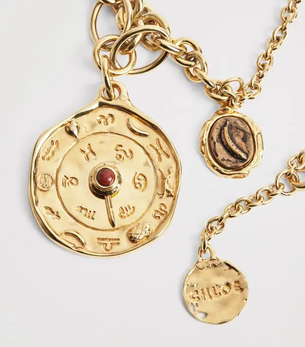 Chloé Medals Pendant Necklace