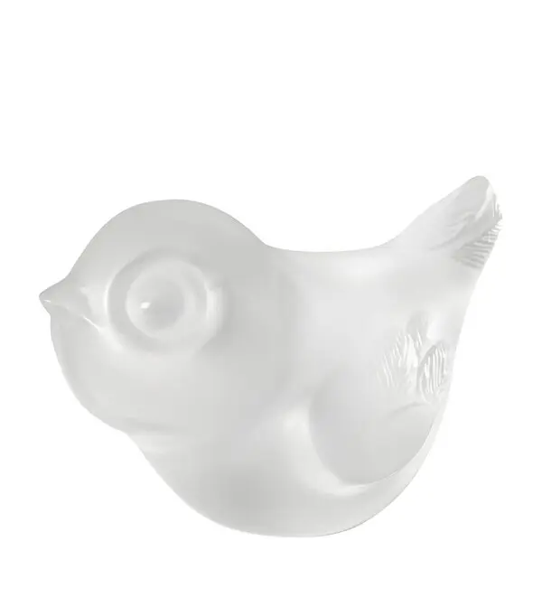 Lalique Piou-piou Head Up Sculpture - Clear