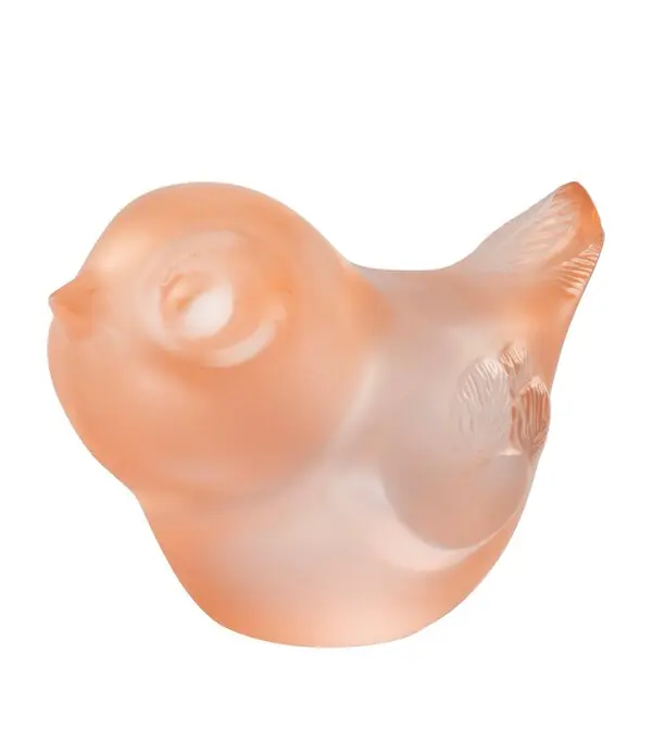 Lalique Piou-piou Head Up Sculpture - Clear