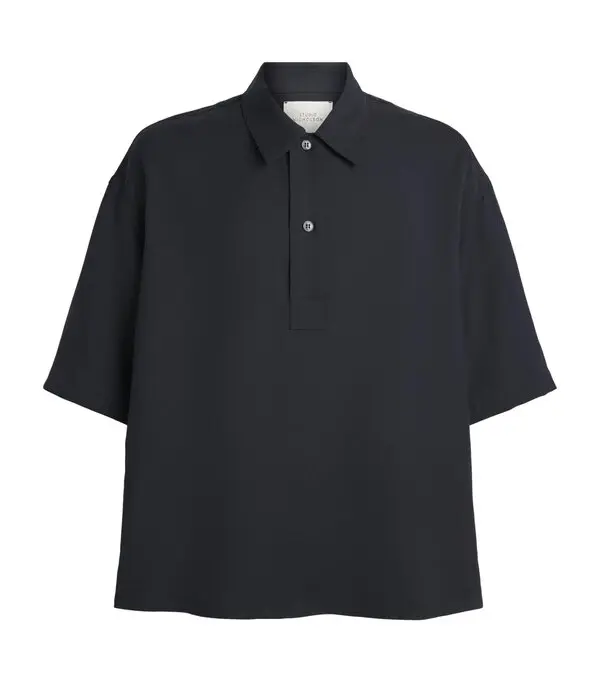 Studio Nicholson Cropped Polo Shirt