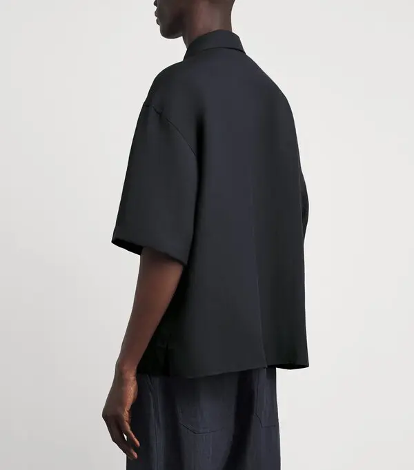 Studio Nicholson Cropped Polo Shirt