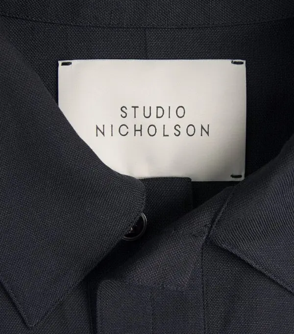 Studio Nicholson Cropped Polo Shirt