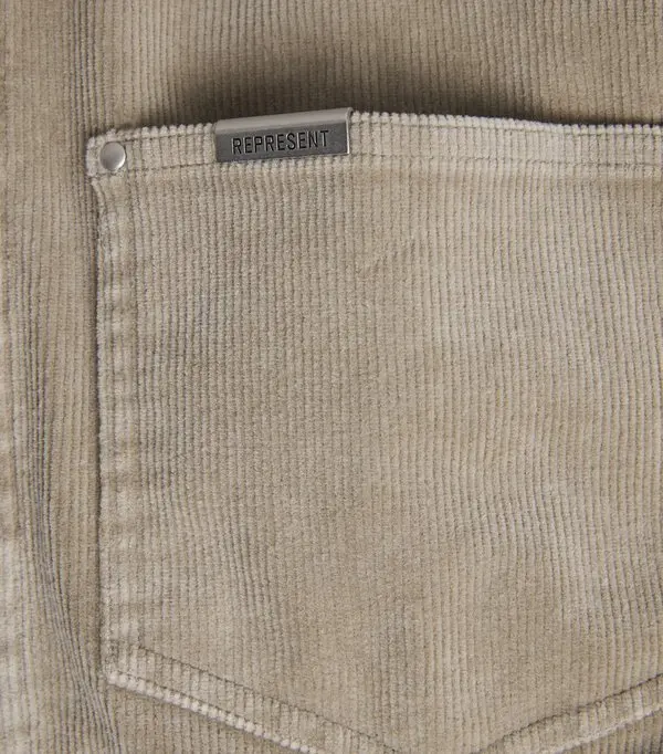 REPRESENT Corduroy Shirt - Beige