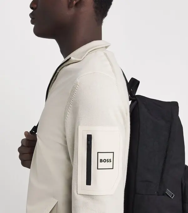 BOSS Water-repellent Blouson Jacket - Beige