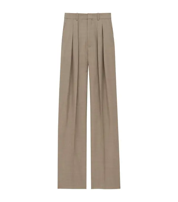 Saint Laurent Wool Tailored Trousers