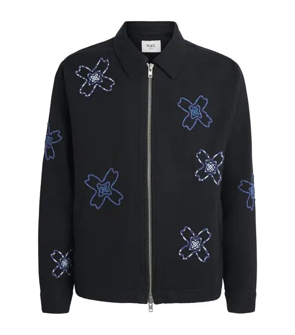 WAX LONDON Embroidered Floral Eldon Jacket