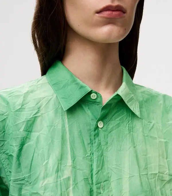 Loewe Cotton-blend Gradient Shirt - Green