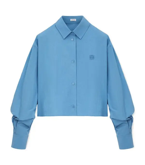 Loewe Cotton Cropped Shirt