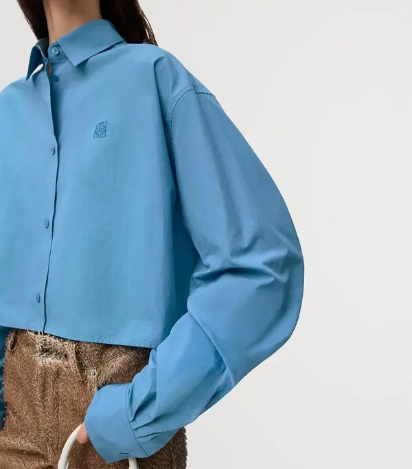 Loewe Cotton Cropped Shirt
