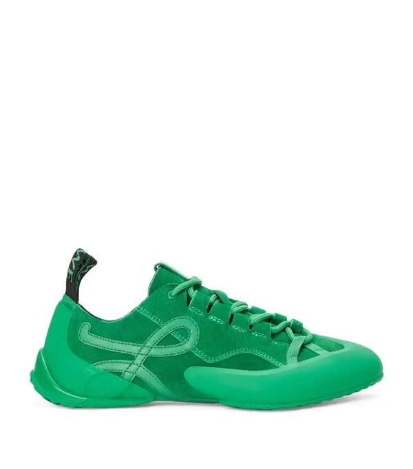 Loewe Grip Split Leather Sneakers