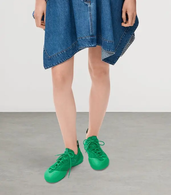 Loewe Grip Split Leather Sneakers