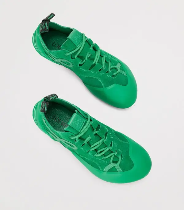 Loewe Grip Split Leather Sneakers