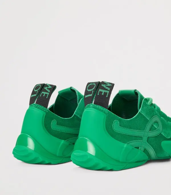 Loewe Grip Split Leather Sneakers