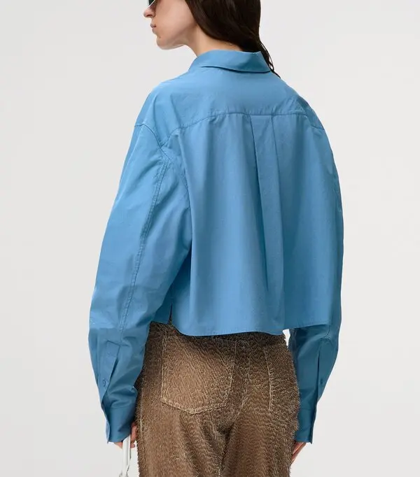 Loewe Cotton Cropped Shirt