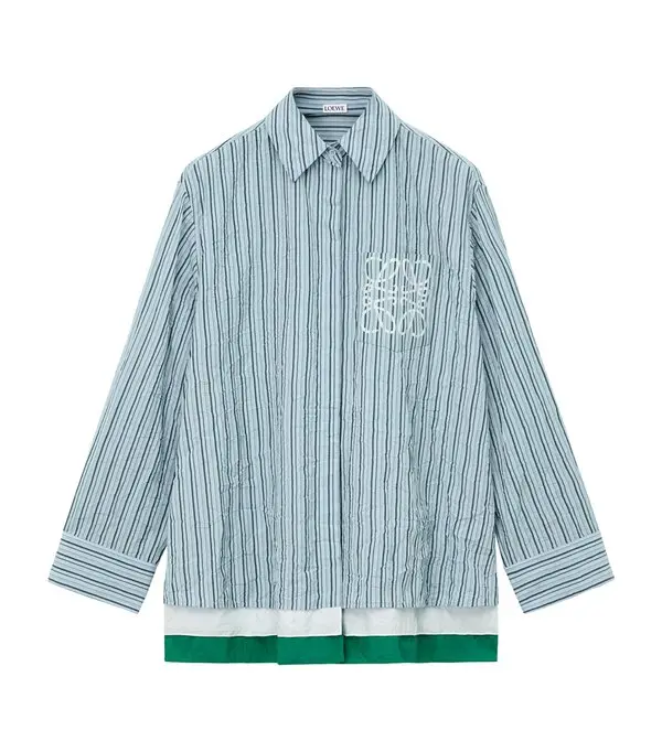Loewe Cotton-blend Layered Shirt