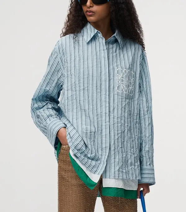 Loewe Cotton-blend Layered Shirt