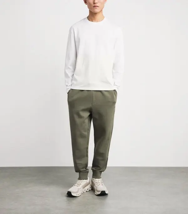 BOSS Stretch-cotton Cuffed Sweatpants